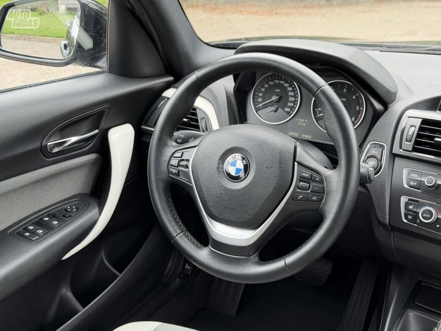Black BMW 120 2012 in Kaisiadorys, with an engine capacity of 2.00 L and mileage of 243 thousand km for 6850 €, photo 26 on AUTOMOTO.COM.LV