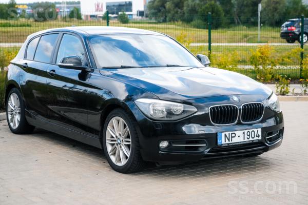 BMW 120 2012 Rīga vietnē Melns BMW 120 2012 Rīga, ar dzinēja tilpumu 2.00 L un nobraukumu 268 tūkst. km par 7290 €, foto 7 vietnē AUTOMOTO.COM.LV