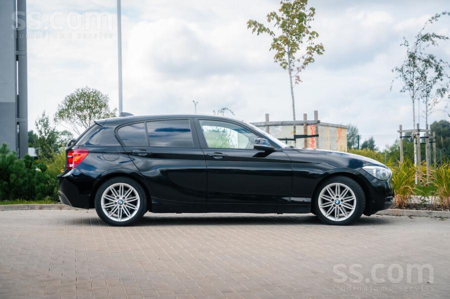 Melns BMW 120 2012 Rīga, ar dzinēja tilpumu 2.00 L un nobraukumu 268 tūkst. km par 7290 €, foto 10 vietnē AUTOMOTO.COM.LV