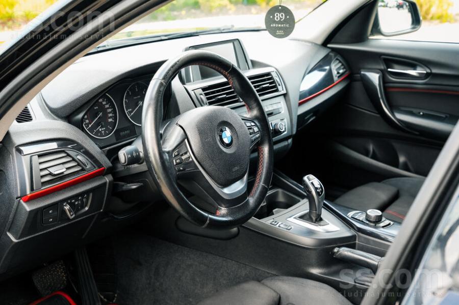Melns BMW 120 2012 Rīga, ar dzinēja tilpumu 2.00 L un nobraukumu 268 tūkst. km par 7290 €, foto 17 vietnē AUTOMOTO.COM.LV