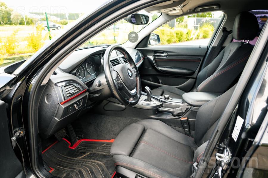 Melns BMW 120 2012 Rīga, ar dzinēja tilpumu 2.00 L un nobraukumu 268 tūkst. km par 7290 €, foto 18 vietnē AUTOMOTO.COM.LV