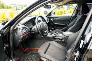 Black BMW 120 2012 in Riga, with an engine capacity of 2.00 L and mileage of 268 thousand km for 6690 €, photo 19 on AUTOMOTO.COM.LV