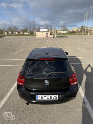 Black BMW 120 2013 in Siauliai, with an engine capacity of 2.00 L and mileage of 163 thousand km for 3999 €, photo 9 on AUTOMOTO.COM.LV