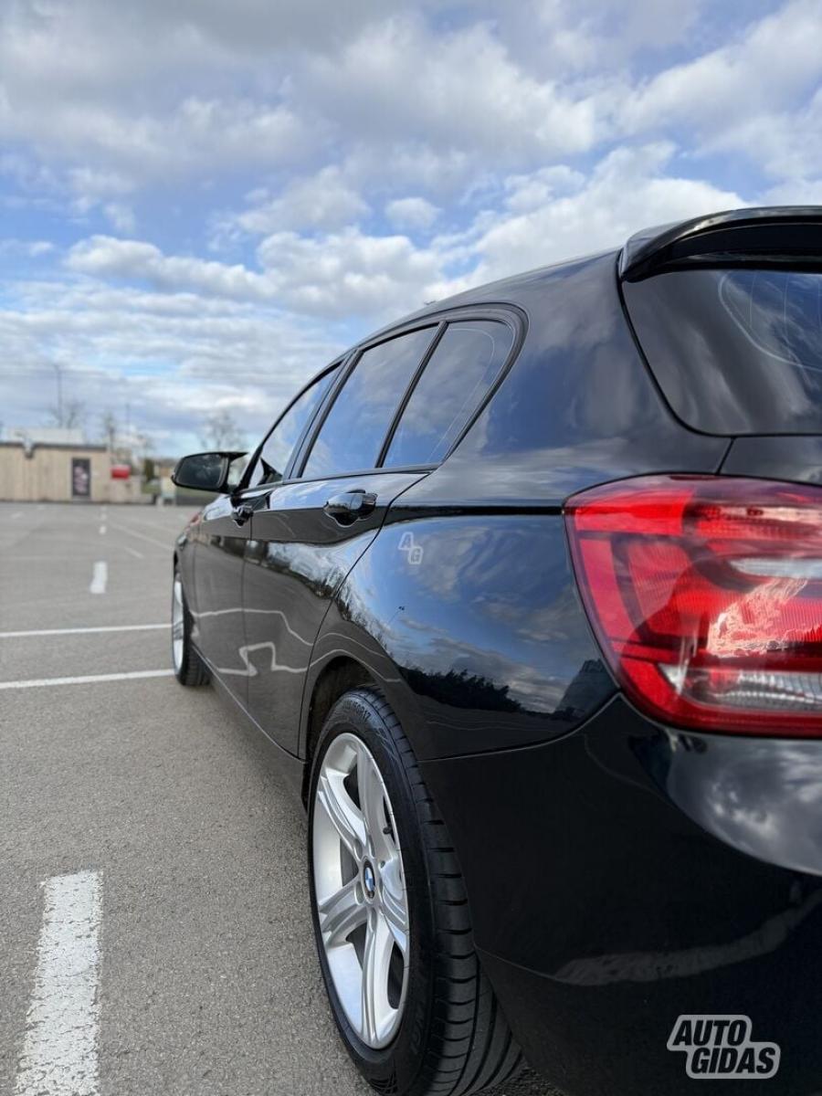 Black BMW 120 2013 in Siauliai, with an engine capacity of 2.00 L and mileage of 163 thousand km for 3999 €, photo 23 on AUTOMOTO.COM.LV