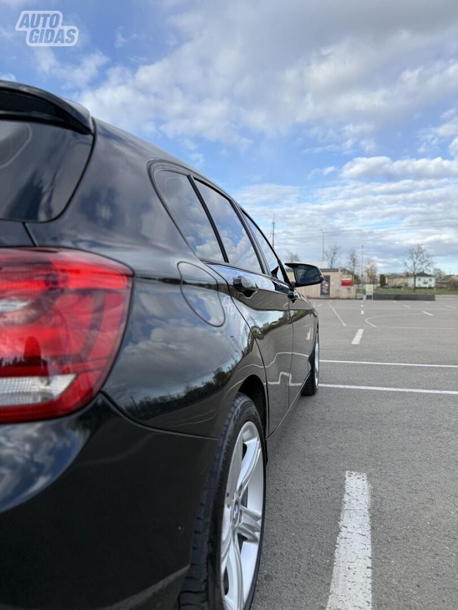 Black BMW 120 2013 in Siauliai, with an engine capacity of 2.00 L and mileage of 163 thousand km for 3999 €, photo 24 on AUTOMOTO.COM.LV