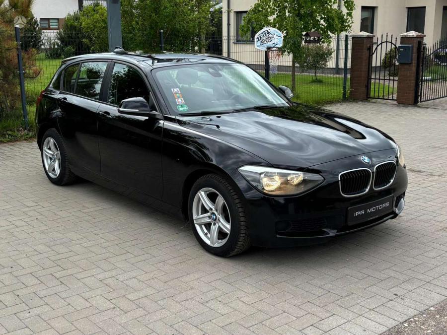 Melns BMW 120 2013 Kauņa, ar dzinēja tilpumu 2.00 L un nobraukumu 334 tūkst. km par 6050 €, foto 3 vietnē AUTOMOTO.COM.LV