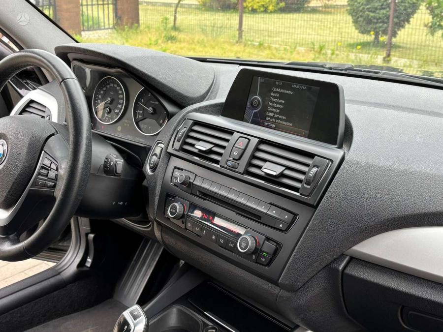 Melns BMW 120 2013 Kauņa, ar dzinēja tilpumu 2.00 L un nobraukumu 334 tūkst. km par 6050 €, foto 7 vietnē AUTOMOTO.COM.LV