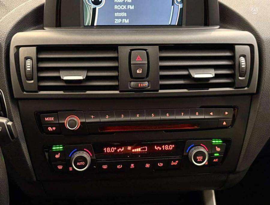 Black BMW 120 2013 in Marijampole, with an engine capacity of 2.00 L and mileage of 256 thousand km for 5999 €, photo 13 on AUTOMOTO.COM.LV