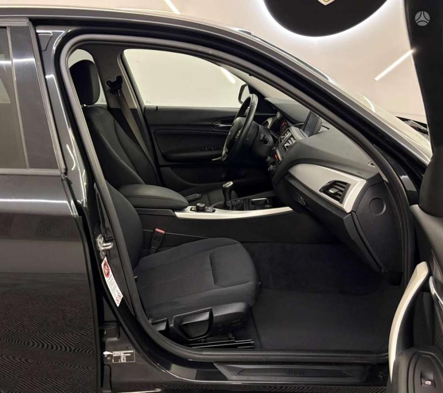 Black BMW 120 2013 in Marijampole, with an engine capacity of 2.00 L and mileage of 256 thousand km for 5999 €, photo 15 on AUTOMOTO.COM.LV