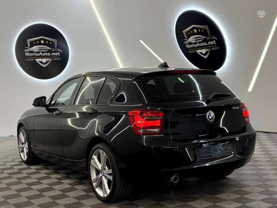 Black BMW 120 2013 in Marijampole, with an engine capacity of 2.00 L and mileage of 256 thousand km for 5999 €, photo 29 on AUTOMOTO.COM.LV