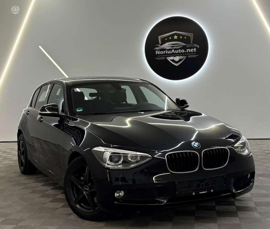 Melns BMW 120 2013 Marijampole, ar dzinēja tilpumu 2.00 L un nobraukumu 257 tūkst. km par 7850 €, foto 1 vietnē AUTOMOTO.COM.LV