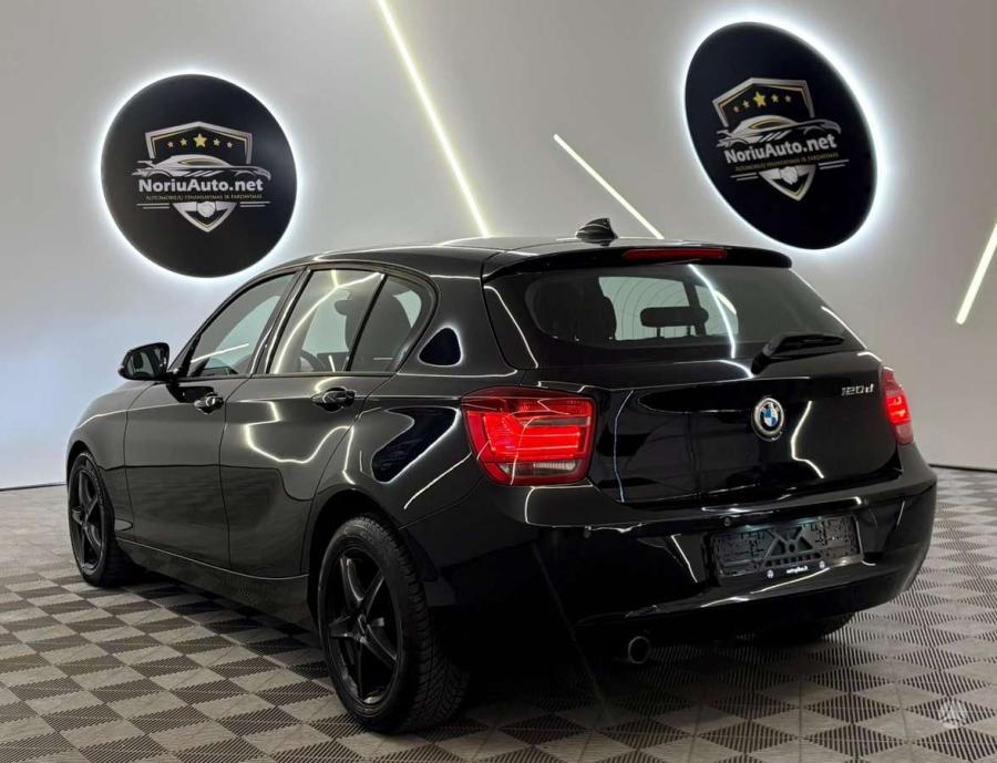 Melns BMW 120 2013 Marijampole, ar dzinēja tilpumu 2.00 L un nobraukumu 257 tūkst. km par 7850 €, foto 28 vietnē AUTOMOTO.COM.LV