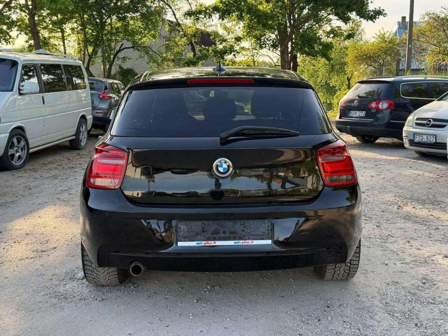 Melns BMW 120 2013 Šauļi, ar dzinēja tilpumu 2.00 L un nobraukumu 284 tūkst. km par 4850 €, foto 9 vietnē AUTOMOTO.COM.LV