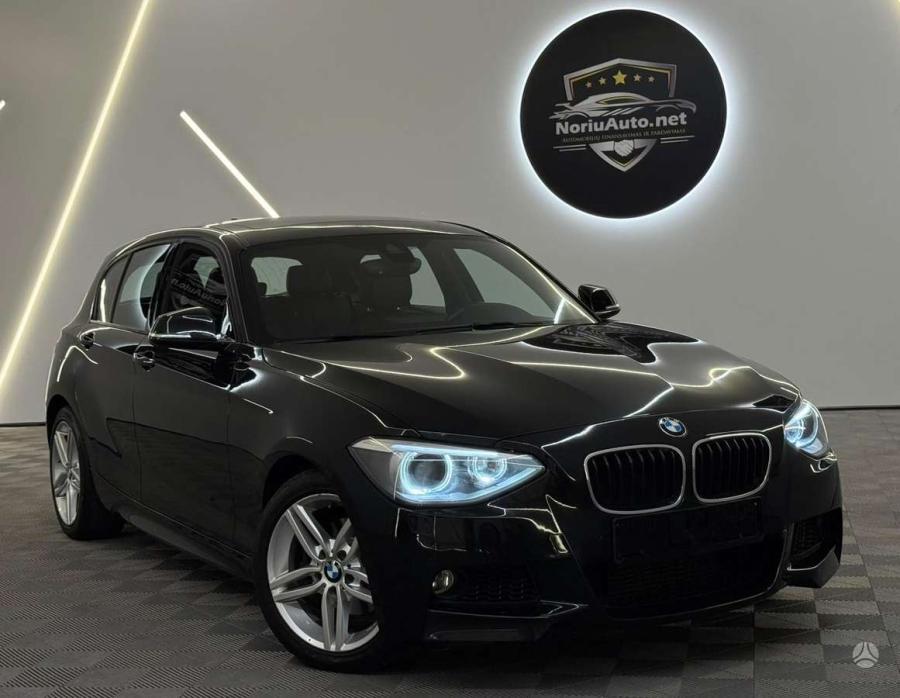 Melns BMW 120 2013 Marijampole, ar dzinēja tilpumu 2.00 L un nobraukumu 277 tūkst. km par 7950 €, foto 1 vietnē AUTOMOTO.COM.LV