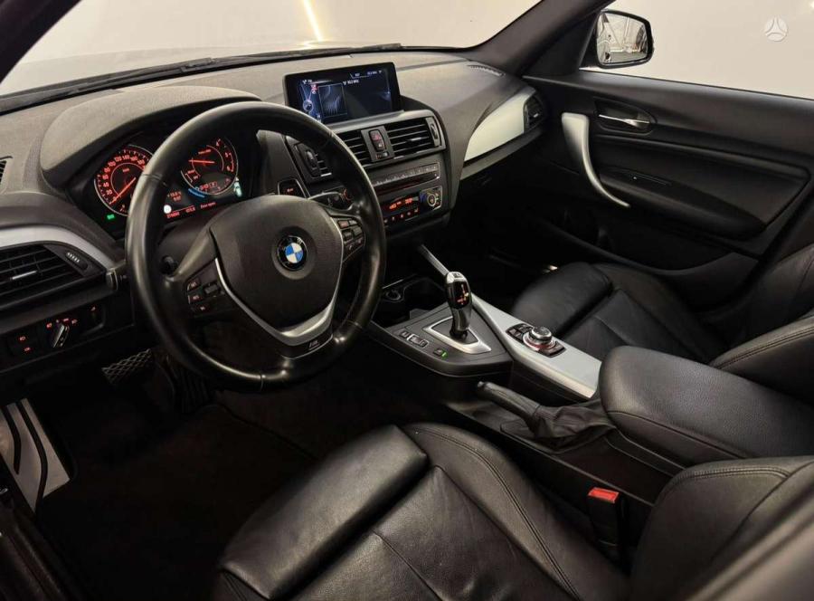 Melns BMW 120 2013 Marijampole, ar dzinēja tilpumu 2.00 L un nobraukumu 277 tūkst. km par 7950 €, foto 3 vietnē AUTOMOTO.COM.LV
