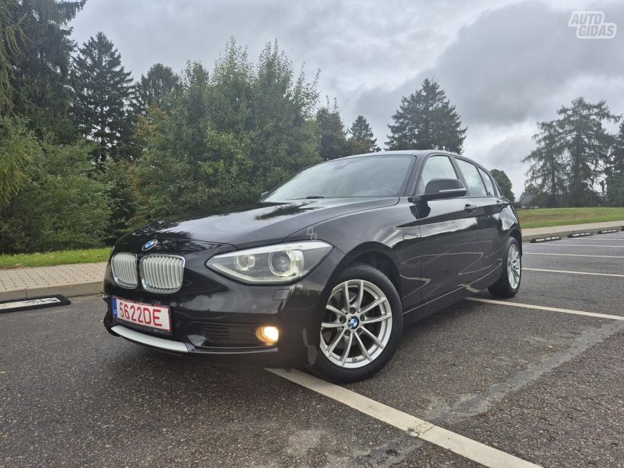 Melns BMW 120 2013 Viļņa, ar dzinēja tilpumu 2.00 L un nobraukumu 254 tūkst. km par 6399 €, foto 1 vietnē AUTOMOTO.COM.LV