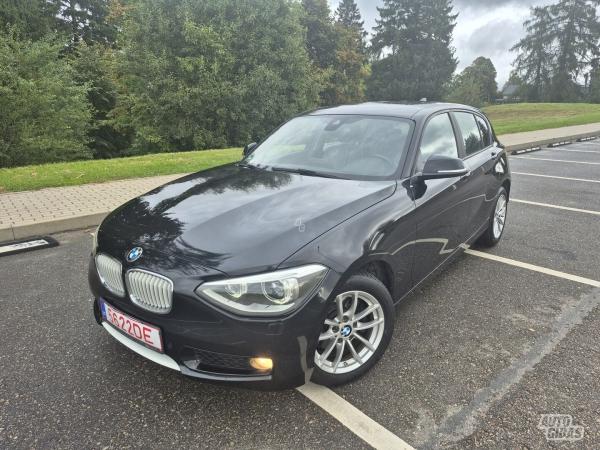 Black BMW 120 2013 in Vilnius, with an engine capacity of 2.00 L and mileage of 254 thousand km for 6399 €, photo 3 on AUTOMOTO.COM.LV