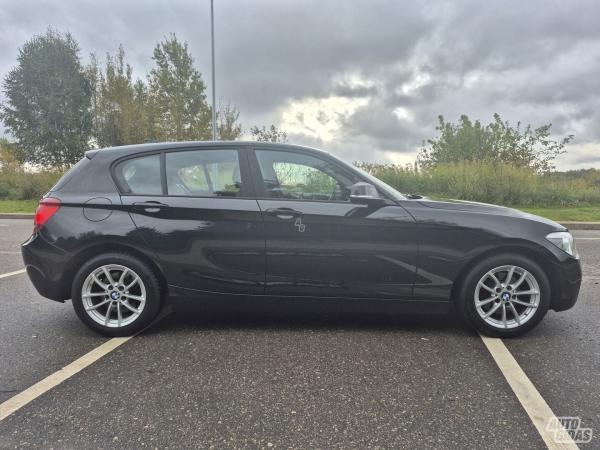 Black BMW 120 2013 in Vilnius, with an engine capacity of 2.00 L and mileage of 254 thousand km for 6399 €, photo 7 on AUTOMOTO.COM.LV