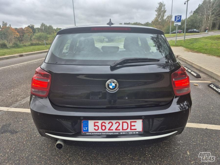 Melns BMW 120 2013 Viļņa, ar dzinēja tilpumu 2.00 L un nobraukumu 254 tūkst. km par 6399 €, foto 10 vietnē AUTOMOTO.COM.LV