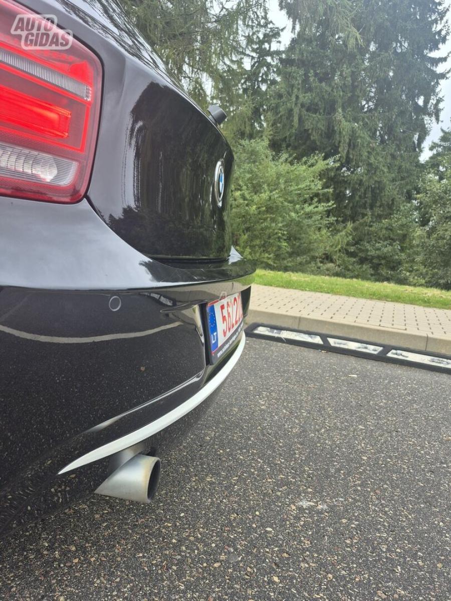 Melns BMW 120 2013 Viļņa, ar dzinēja tilpumu 2.00 L un nobraukumu 254 tūkst. km par 6399 €, foto 14 vietnē AUTOMOTO.COM.LV