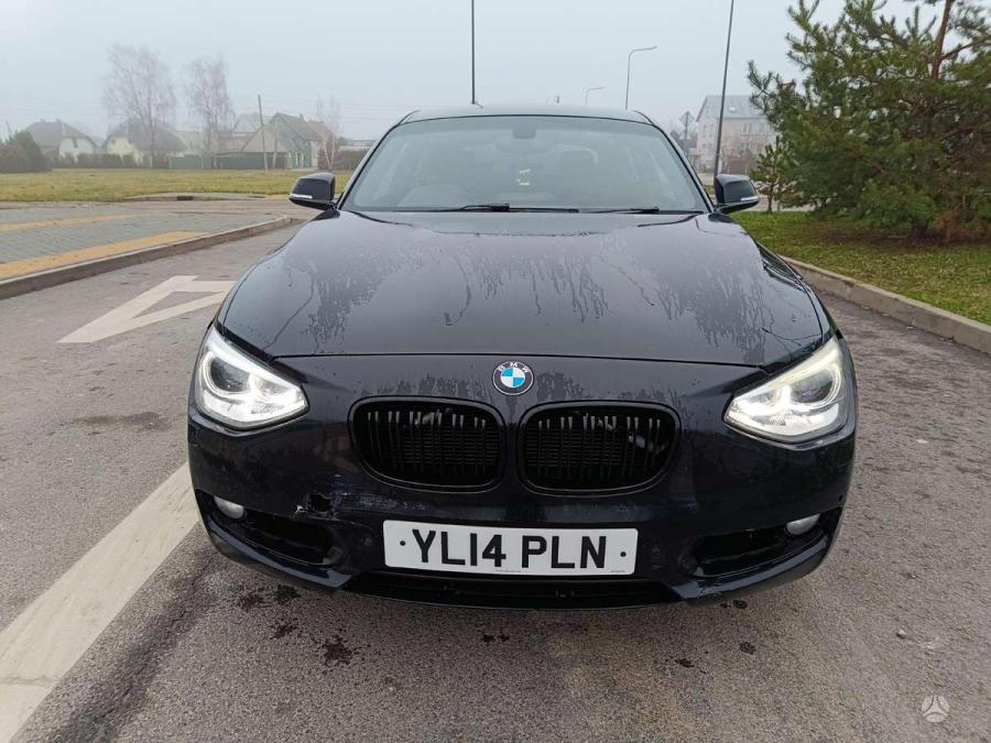 Black BMW 120 2014 in Kaunas, with an engine capacity of 2.00 L and mileage of 179 thousand km for 3150 €, photo 3 on AUTOMOTO.COM.LV