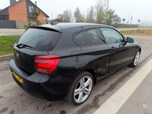 Black BMW 120 2014 in Kaunas, with an engine capacity of 2.00 L and mileage of 179 thousand km for 3150 €, photo 7 on AUTOMOTO.COM.LV