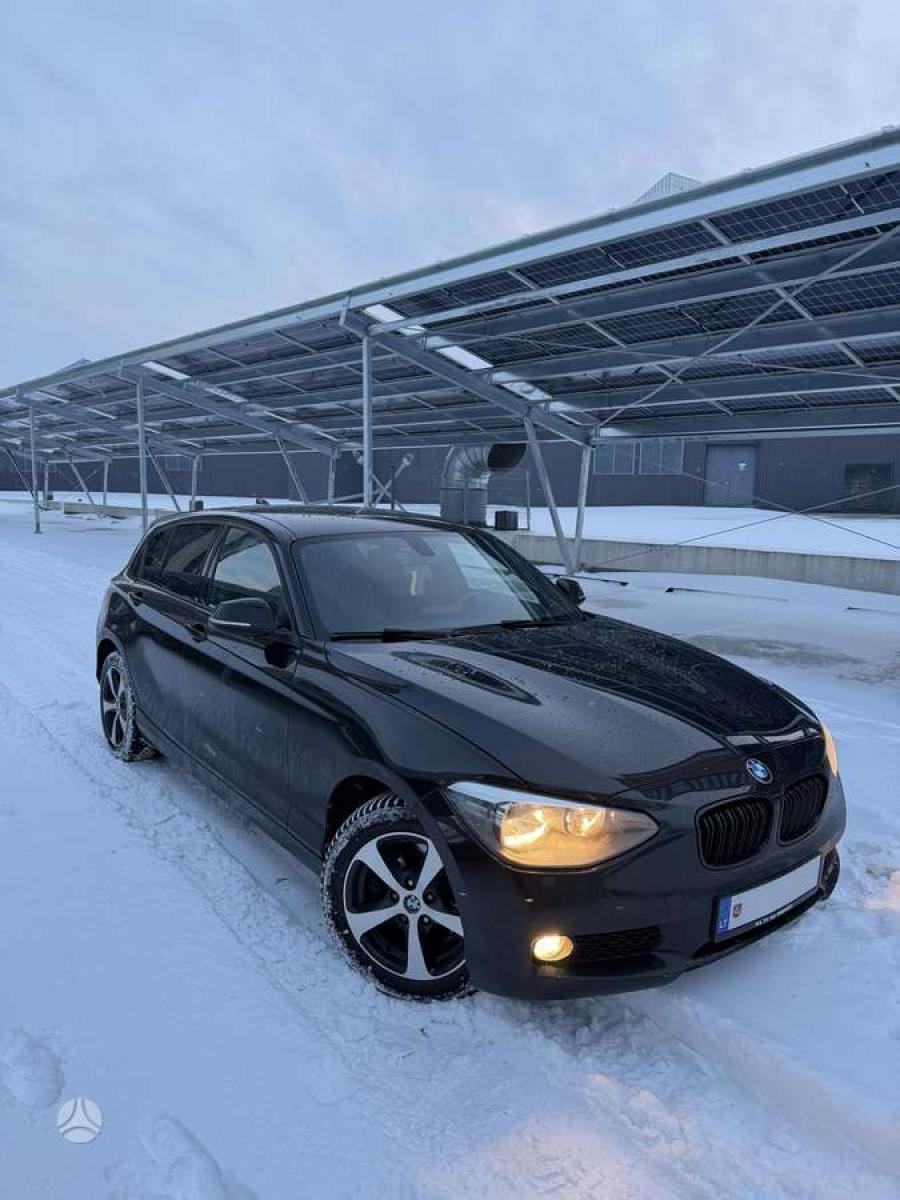 Melns BMW 120 2014 Viļņa, ar dzinēja tilpumu 2.00 L un nobraukumu 231 tūkst. km par 10500 €, foto 1 vietnē AUTOMOTO.COM.LV