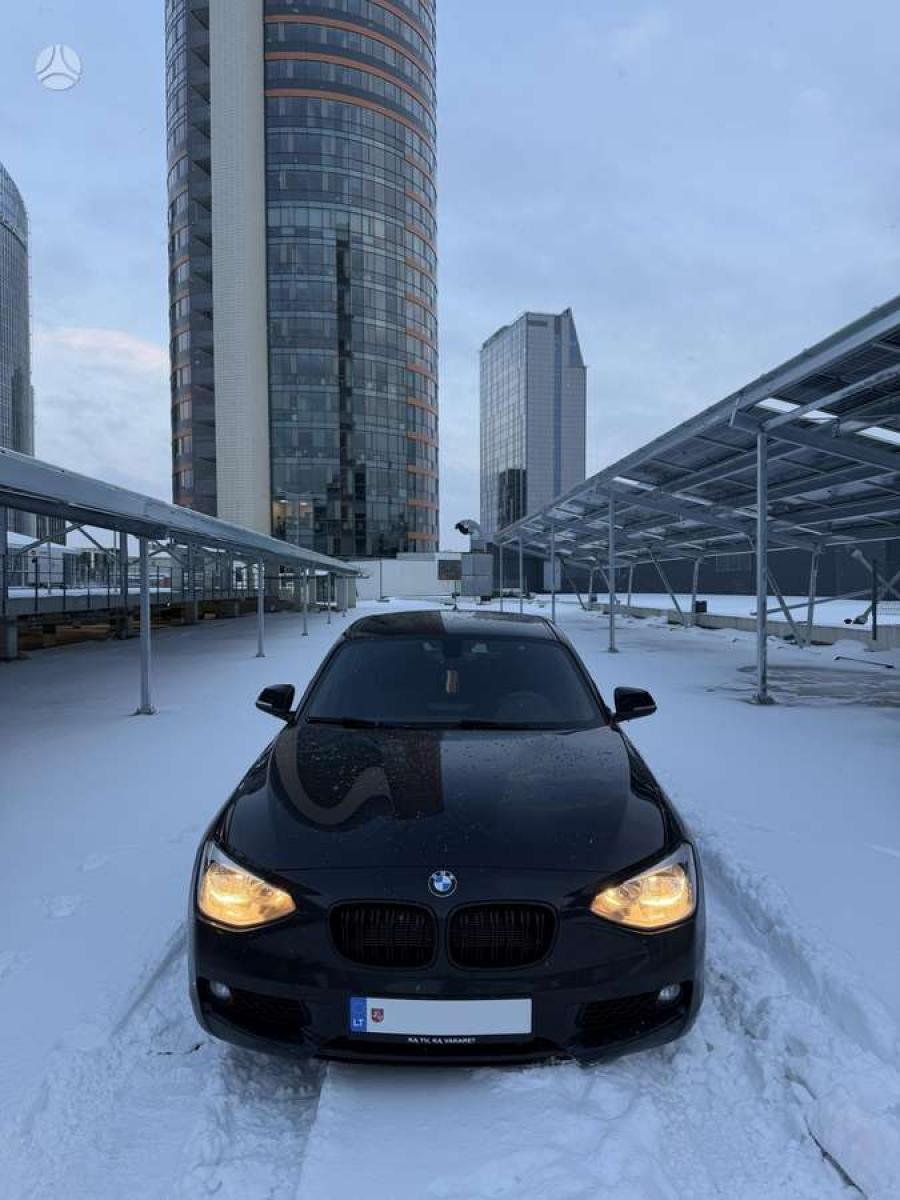 Melns BMW 120 2014 Viļņa, ar dzinēja tilpumu 2.00 L un nobraukumu 231 tūkst. km par 10500 €, foto 2 vietnē AUTOMOTO.COM.LV