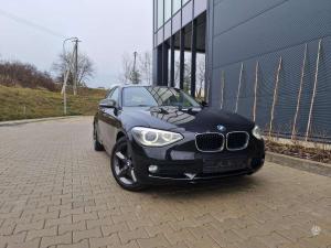 Melns BMW 120 2014 Viļņa, ar dzinēja tilpumu 2.00 L un nobraukumu 212 tūkst. km par 6190 €, foto  vietnē AUTOMOTO.COM.LV