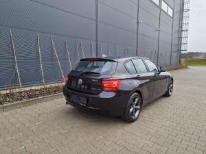 Black BMW 120 2014 in Vilnius, with an engine capacity of 2.00 L and mileage of 212 thousand km for 6190 €, photo 5 on AUTOMOTO.COM.LV