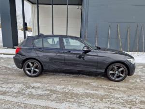 Black BMW 120 2014 in Vilnius, with an engine capacity of 2.00 L and mileage of 212 thousand km for 5999 €, photo 7 on AUTOMOTO.COM.LV