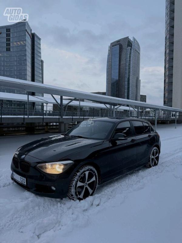 Black BMW 120 2014 in Vilnius, with an engine capacity of 2.00 L and mileage of 231 thousand km for 9200 €, photo 1 on AUTOMOTO.COM.LV