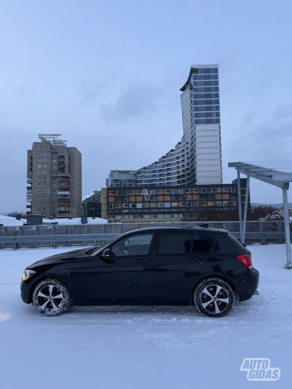 Black BMW 120 2014 in Vilnius, with an engine capacity of 2.00 L and mileage of 231 thousand km for 9200 €, photo 3 on AUTOMOTO.COM.LV