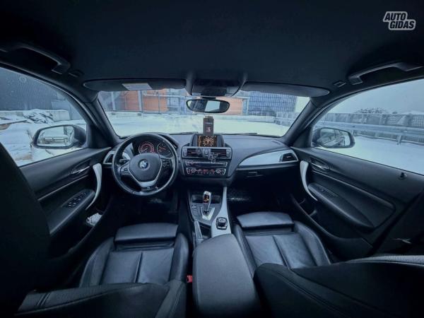 Black BMW 120 2014 in Vilnius, with an engine capacity of 2.00 L and mileage of 231 thousand km for 9200 €, photo 8 on AUTOMOTO.COM.LV