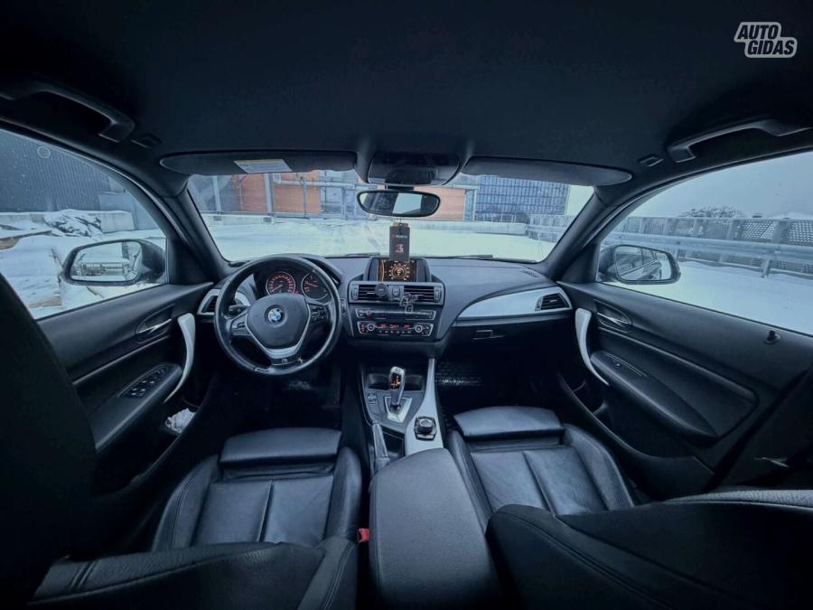 Melns BMW 120 2014 Viļņa, ar dzinēja tilpumu 2.00 L un nobraukumu 231 tūkst. km par 9200 €, foto 9 vietnē AUTOMOTO.COM.LV