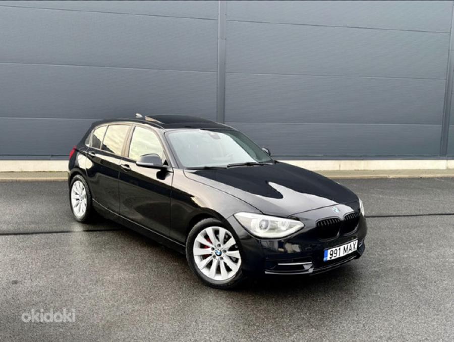 Melns BMW 120 2014 Tallina, ar dzinēja tilpumu 2.00 L un nobraukumu 144 tūkst. km par 10500 €, foto 3 vietnē AUTOMOTO.COM.LV