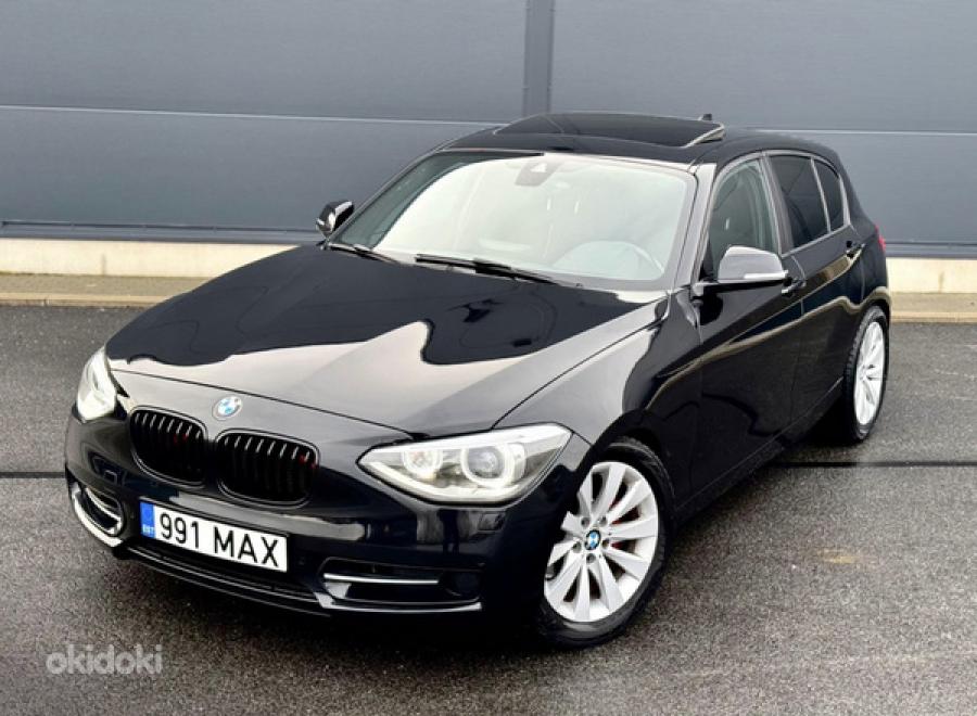 Melns BMW 120 2014 Tallina, ar dzinēja tilpumu 2.00 L un nobraukumu 144 tūkst. km par 10500 €, foto 5 vietnē AUTOMOTO.COM.LV