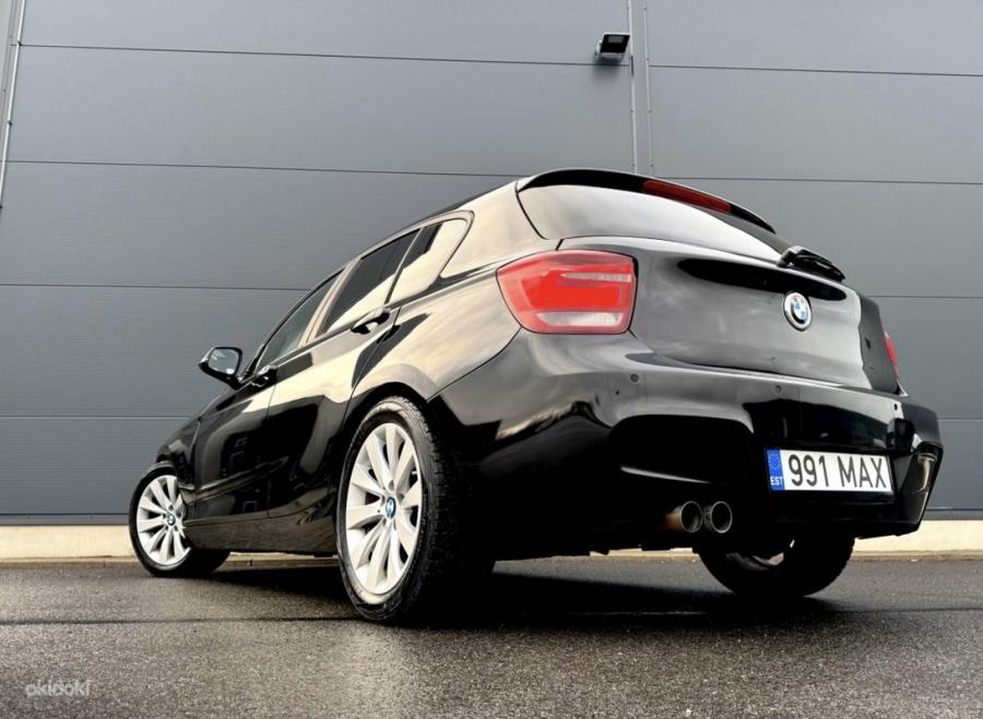 Melns BMW 120 2014 Tallina, ar dzinēja tilpumu 2.00 L un nobraukumu 144 tūkst. km par 10500 €, foto 11 vietnē AUTOMOTO.COM.LV