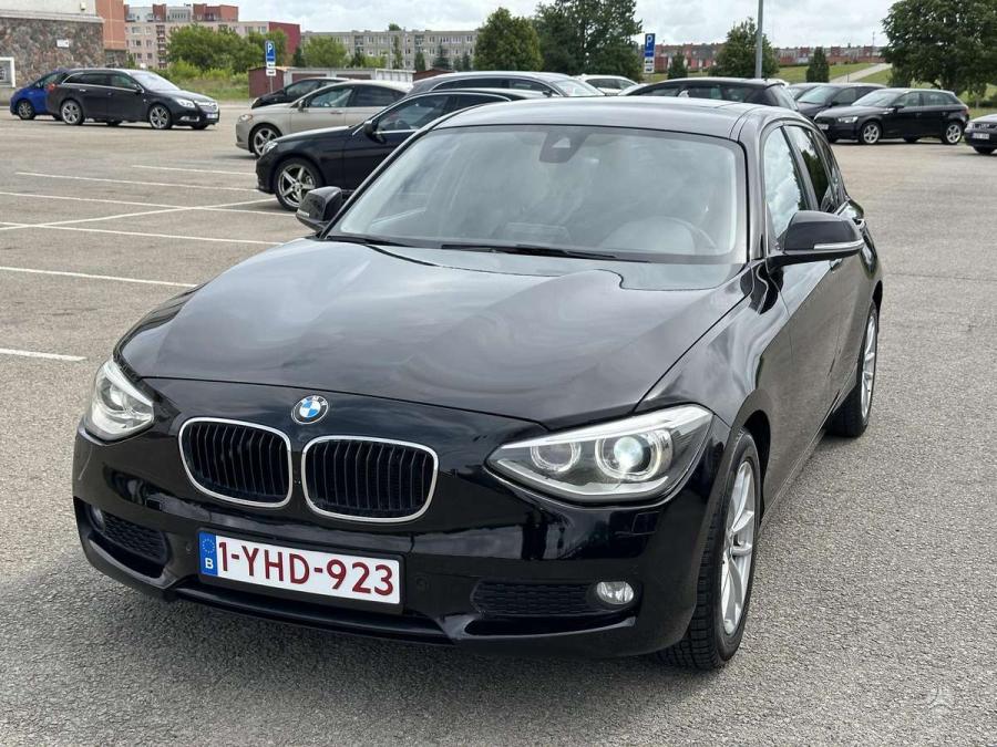 Melns BMW 120 2014 Klaipėda, ar dzinēja tilpumu 2.00 L un nobraukumu 290 tūkst. km par 6000 €, foto 3 vietnē AUTOMOTO.COM.LV