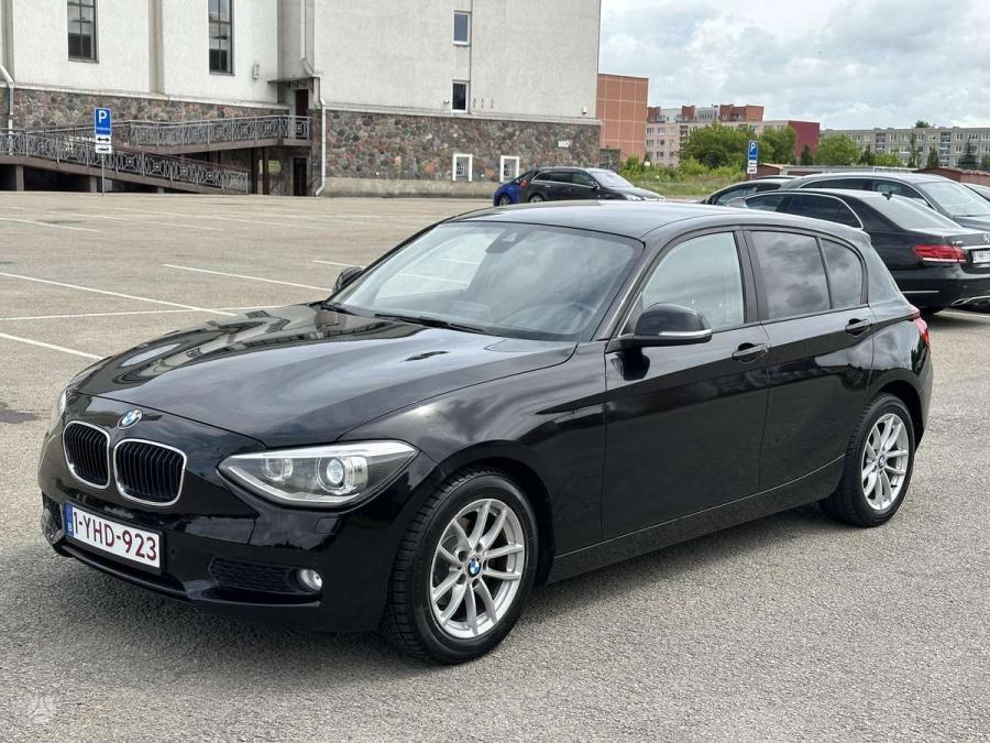 Melns BMW 120 2014 Klaipėda, ar dzinēja tilpumu 2.00 L un nobraukumu 290 tūkst. km par 6000 €, foto 4 vietnē AUTOMOTO.COM.LV