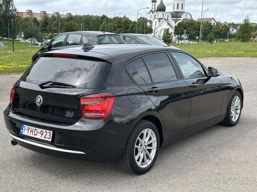Melns BMW 120 2014 Klaipėda, ar dzinēja tilpumu 2.00 L un nobraukumu 290 tūkst. km par 6000 €, foto 13 vietnē AUTOMOTO.COM.LV