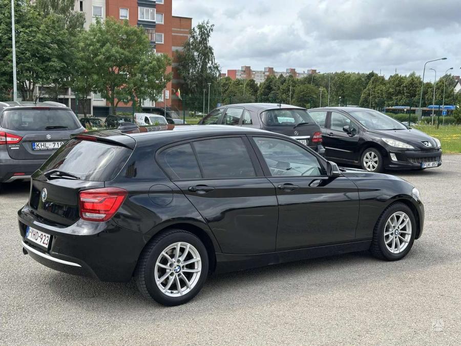 Melns BMW 120 2014 Klaipėda, ar dzinēja tilpumu 2.00 L un nobraukumu 290 tūkst. km par 6000 €, foto 14 vietnē AUTOMOTO.COM.LV
