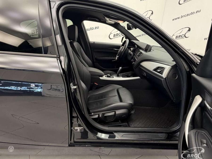 Black BMW 120 2014 in Vilnius, with an engine capacity of 2.00 L and mileage of 232 thousand km for 8500 €, photo 6 on AUTOMOTO.COM.LV