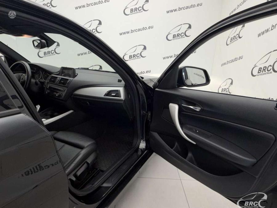 Black BMW 120 2014 in Vilnius, with an engine capacity of 2.00 L and mileage of 232 thousand km for 8500 €, photo 10 on AUTOMOTO.COM.LV