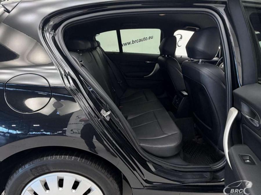 Black BMW 120 2014 in Vilnius, with an engine capacity of 2.00 L and mileage of 232 thousand km for 8500 €, photo 11 on AUTOMOTO.COM.LV