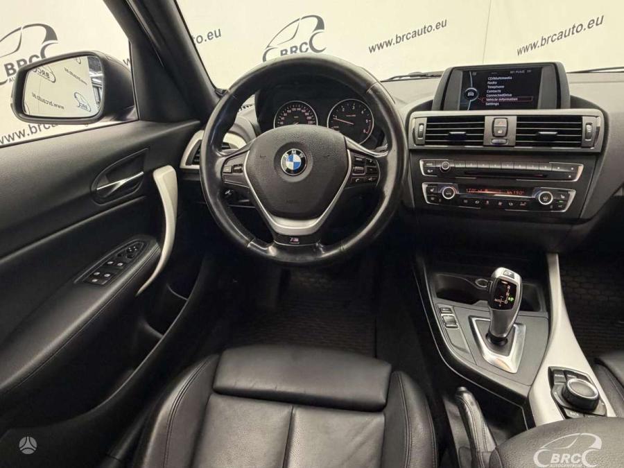 Black BMW 120 2014 in Vilnius, with an engine capacity of 2.00 L and mileage of 232 thousand km for 8500 €, photo 16 on AUTOMOTO.COM.LV