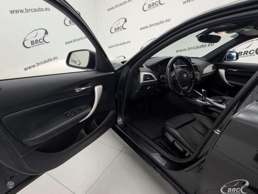 Black BMW 120 2014 in Vilnius, with an engine capacity of 2.00 L and mileage of 232 thousand km for 8500 €, photo 19 on AUTOMOTO.COM.LV