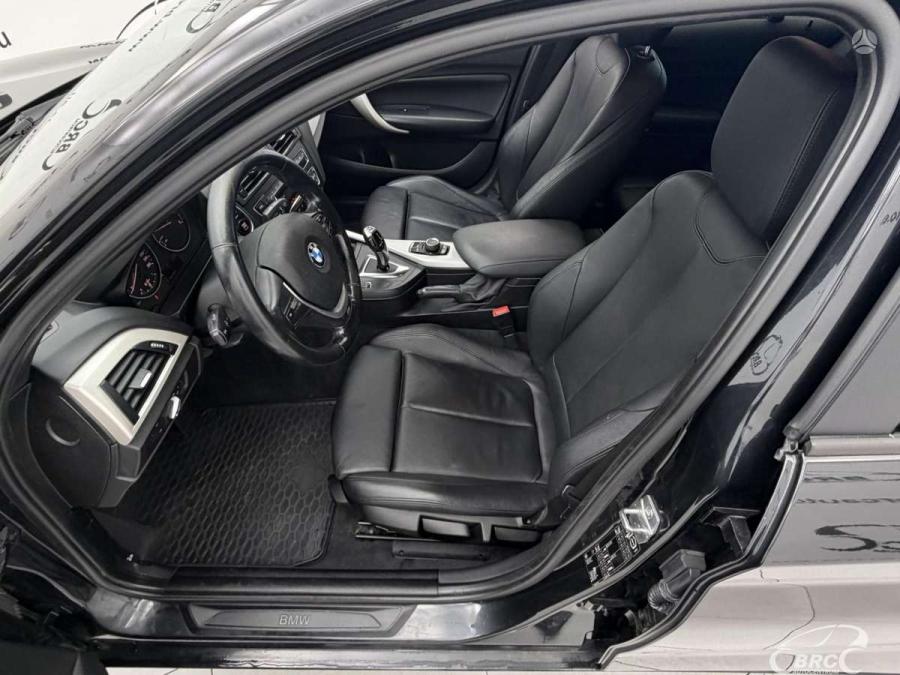 Black BMW 120 2014 in Vilnius, with an engine capacity of 2.00 L and mileage of 232 thousand km for 8500 €, photo 21 on AUTOMOTO.COM.LV