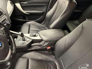 Black BMW 120 2014 in Vilnius, with an engine capacity of 2.00 L and mileage of 232 thousand km for 8500 €, photo 24 on AUTOMOTO.COM.LV
