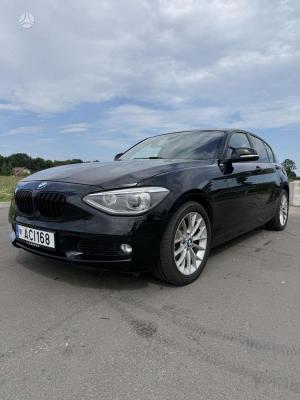 Black BMW 120 2014 in Kaunas, with an engine capacity of 2.00 L and mileage of 176 thousand km for 7300 €, photo 6 on AUTOMOTO.COM.LV